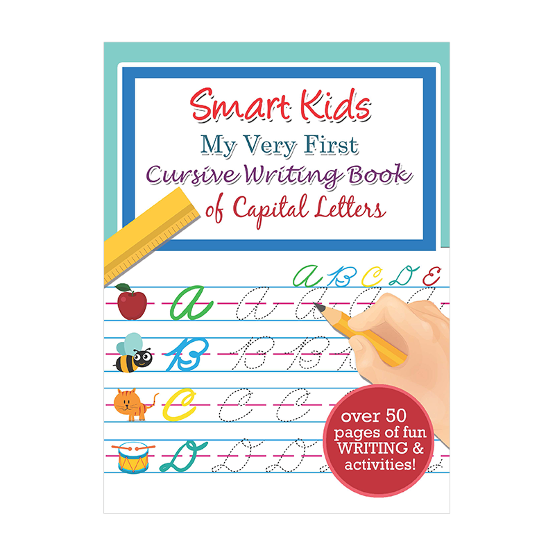 Learning is Fun. SMART KIDS MY VERY FIRST CURSIVE WRITING BOOK-CAPITAL ...