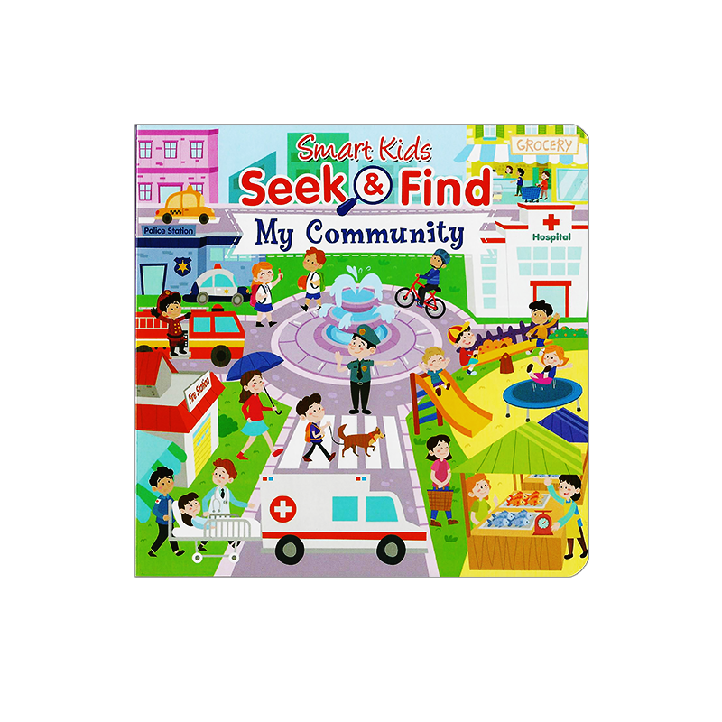 Learning is Fun. SMART KIDS SEEK & FIND-MY COMMUNITY