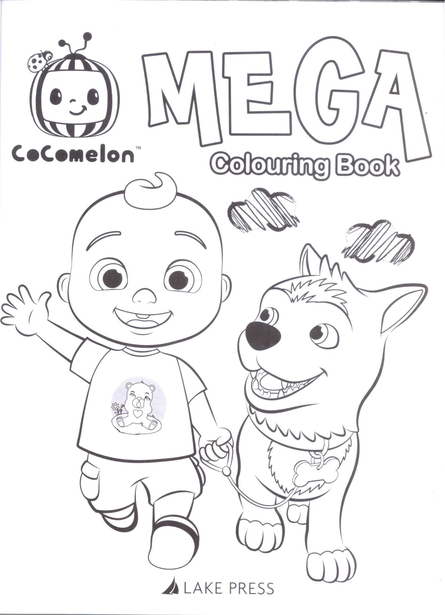 Learning is Fun. COCOMELON MEGA COLORING BOOK