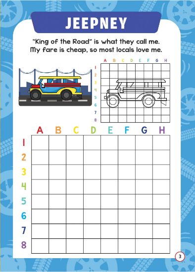 Learning is Fun. CREATIVE CHILDREN I CAN DRAW-TRANSPORTATION