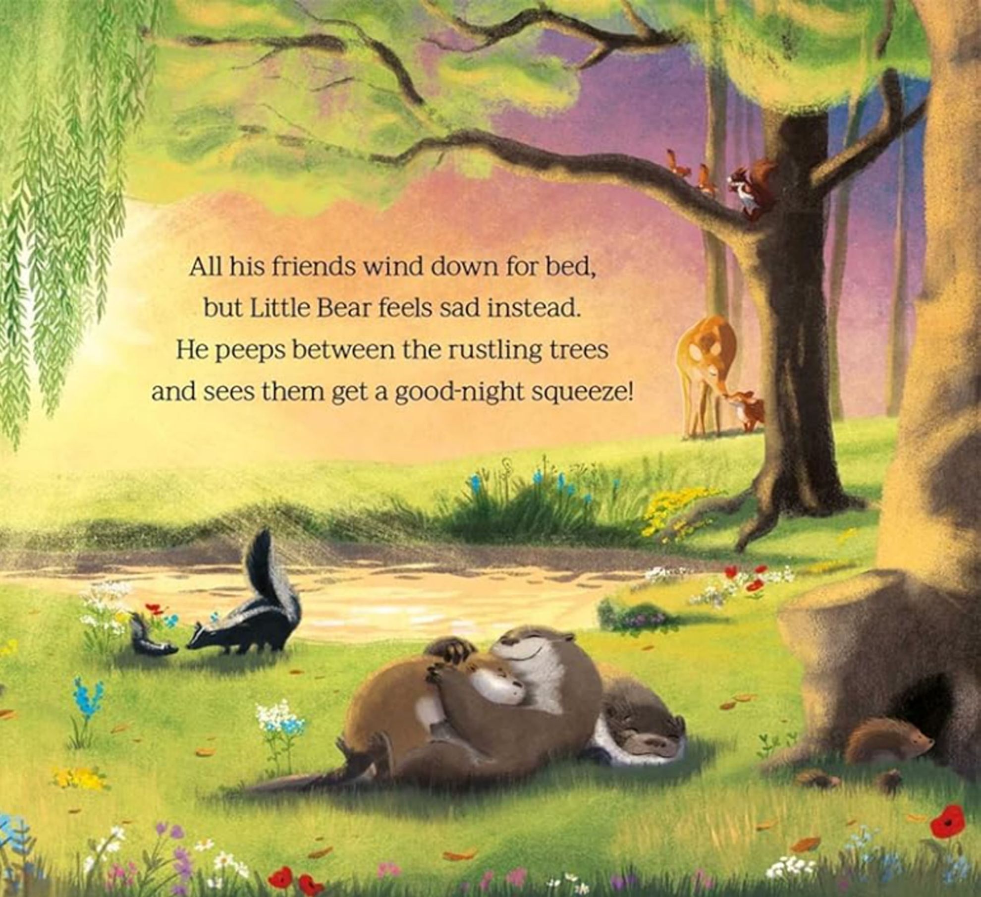 Learning is Fun. PICTURE FLATS-BIG HUGS FOR LITTLE BEAR