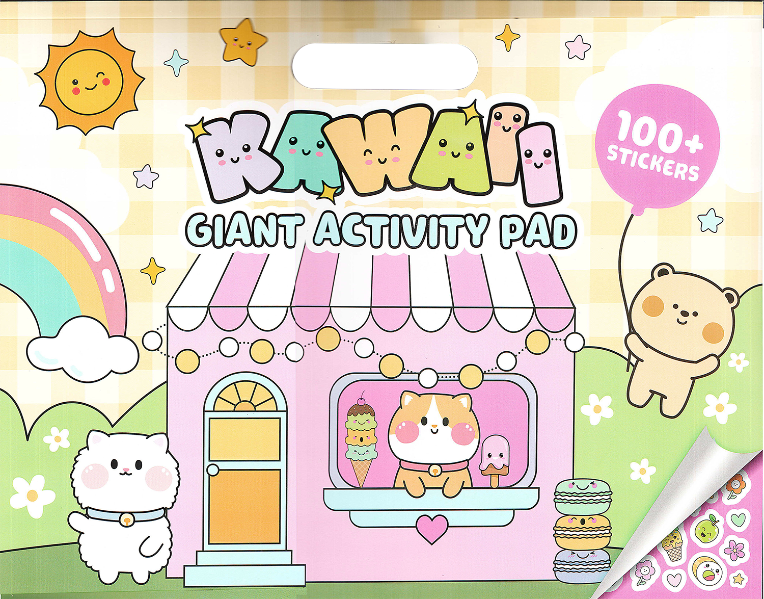 Learning is Fun. GIANT ACTIVITY PAD-KAWAII