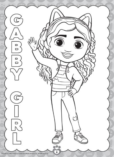 Learning is Fun. GABBY'S DOLLHOUSE ULTIMATE COLORING BOOK
