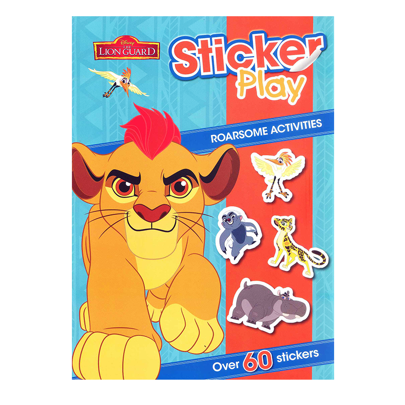 Learning is Fun. DISNEY STICKER PLAY-LION GUARD