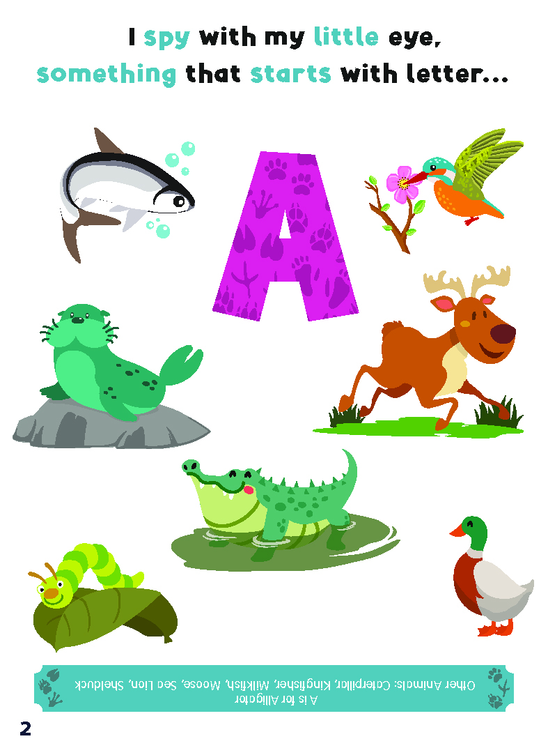 Learning is Fun. SMART BABIES I SPY ABC-ANIMALS