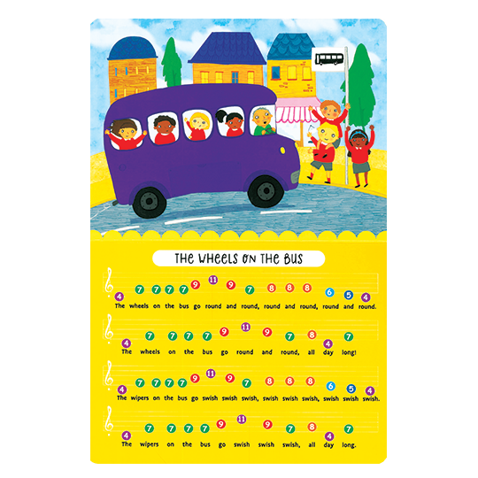 Learning is Fun. SMART KIDS PIANO BOOK WITH EVA FOAM-OLD MACDONALD